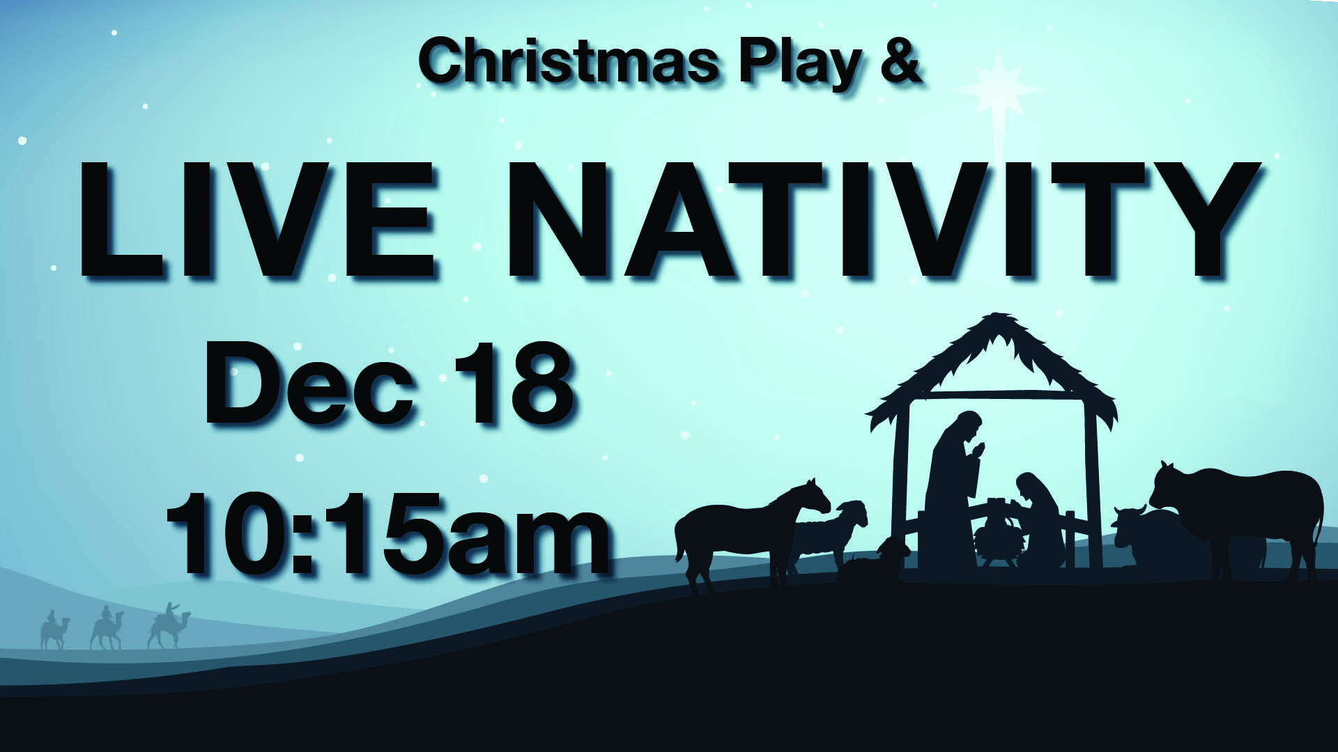 SS Christmas Play | St. Francis Episcopal Church Potomac