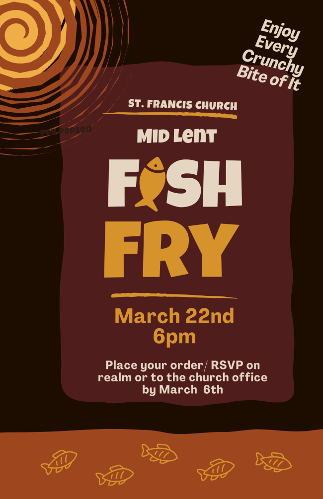 Fish Fry | St. Francis Episcopal Church Potomac
